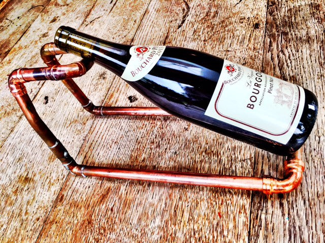Copper Wine Bottle Holder – The Artisan House.